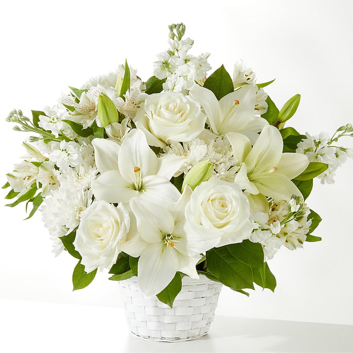 Peaceful Reflections Arrangement–Season Design Studio FMI